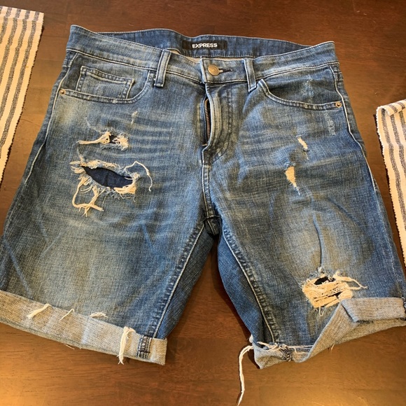 Express | Shorts | Mens Express Jean Shorts | Poshmark